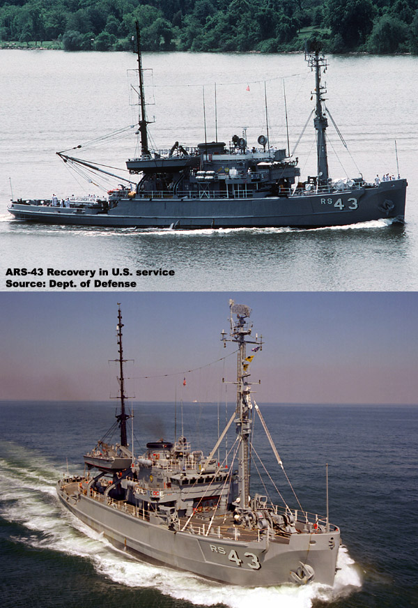 Overview — TA DE (ARS-550) class — Auxiliary — Ships — Weapons ...