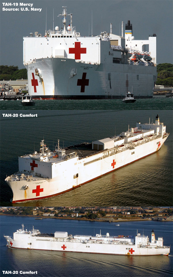 Overview — MERCY (TAH-19) class — Auxiliary — Ships — Weapons ...