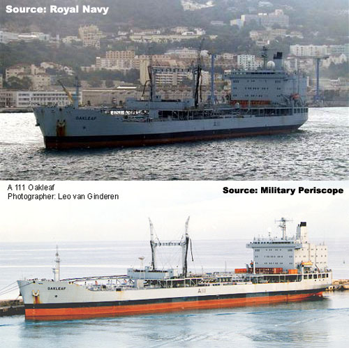 Overview — OAKLEAF (A-111) class — Auxiliary — Ships — Weapons ...