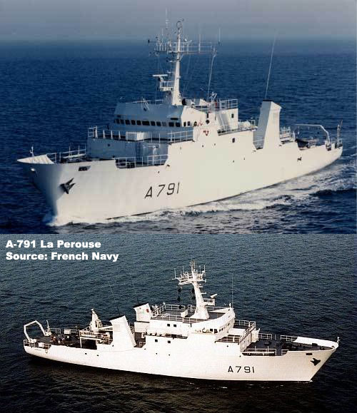Overview — LA PEROUSE (A-791) class — Auxiliary — Ships — Weapons ...