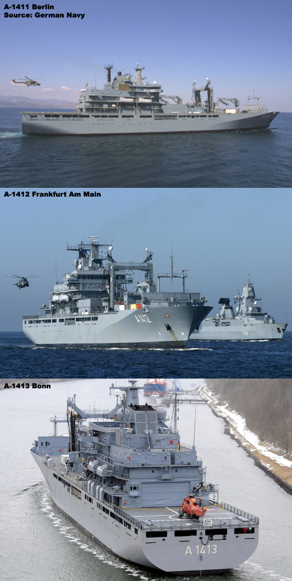 Overview — BERLIN (A-1411) class — Auxiliary — Ships — Weapons ...