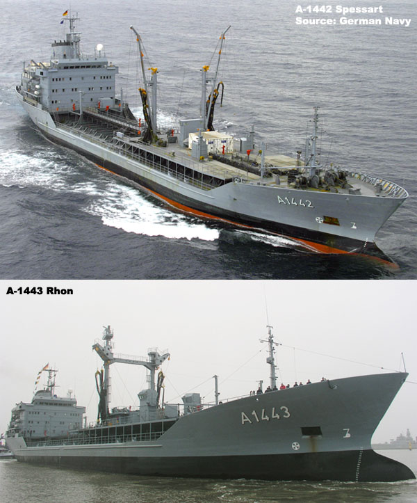 Overview — SPESSART (A-1442) class — Auxiliary — Ships — Weapons ...