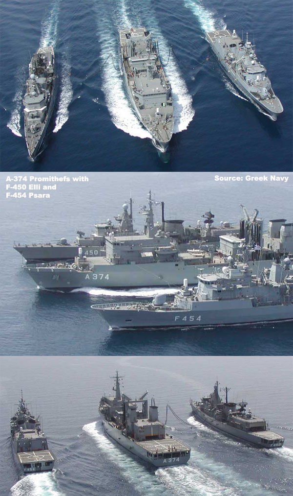 Overview — PROMITHEFS (A-374) class — Auxiliary — Ships — Weapons ...