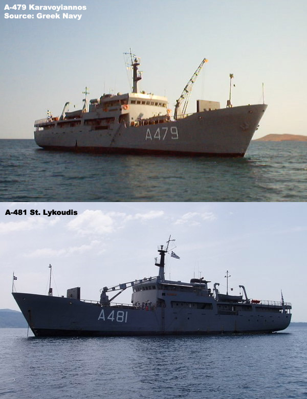 Overview — KARAVOYIANNOS (A-479) class — Auxiliary — Ships — Weapons ...