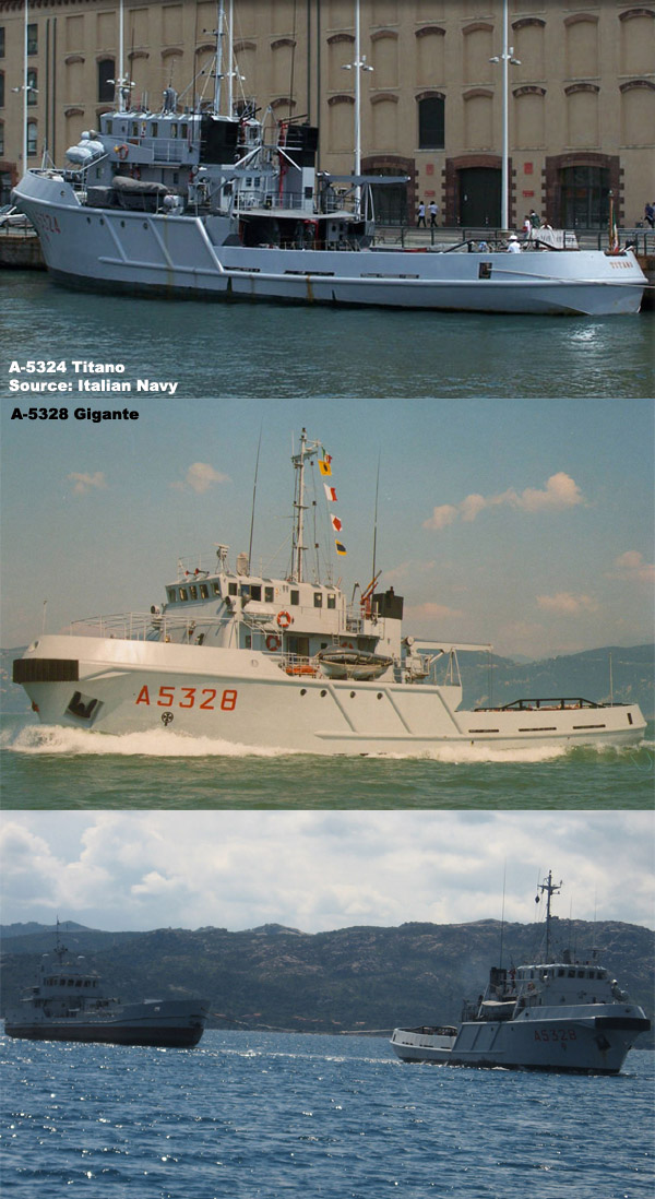 Overview — CICLOPE (A-5319) class — Auxiliary — Ships — Weapons ...