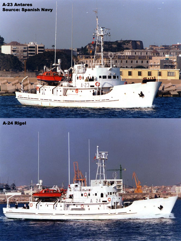 Overview — CASTOR (A-21) class — Auxiliary — Ships — Weapons — Military ...