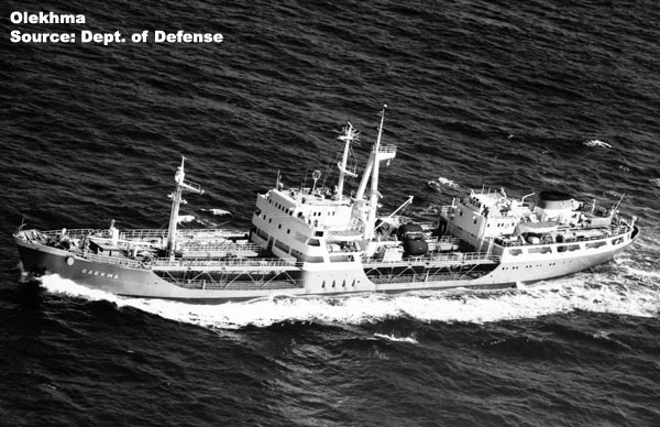 Overview — OLEKHMA (AO) class — Auxiliary — Ships — Weapons — Military ...