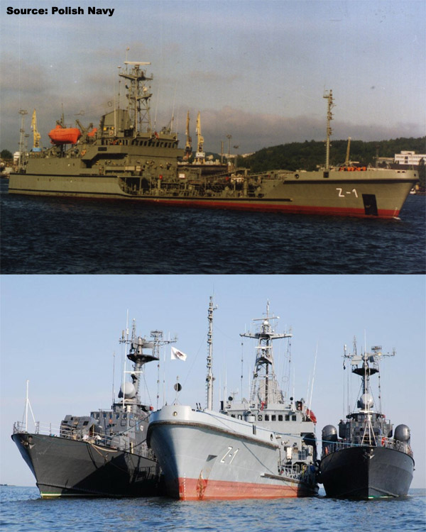 Overview — BALTYK (Z-1) class — Auxiliary — Ships — Weapons — Military ...