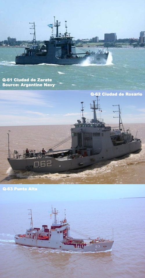 Overview — CIUDAD DE ZARATE (Q-61) class — Auxiliary — Ships — Weapons ...