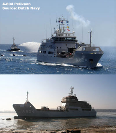 Overview — PELIKAAN (A-804) class — Auxiliary — Ships — Weapons ...