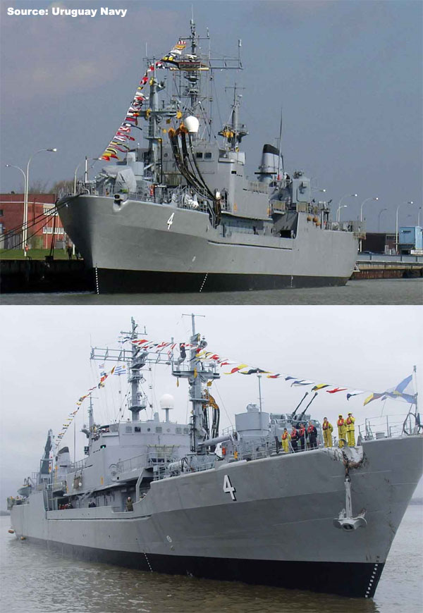Overview — GENERAL ARTIGAS (4) class — Auxiliary — Ships — Weapons ...