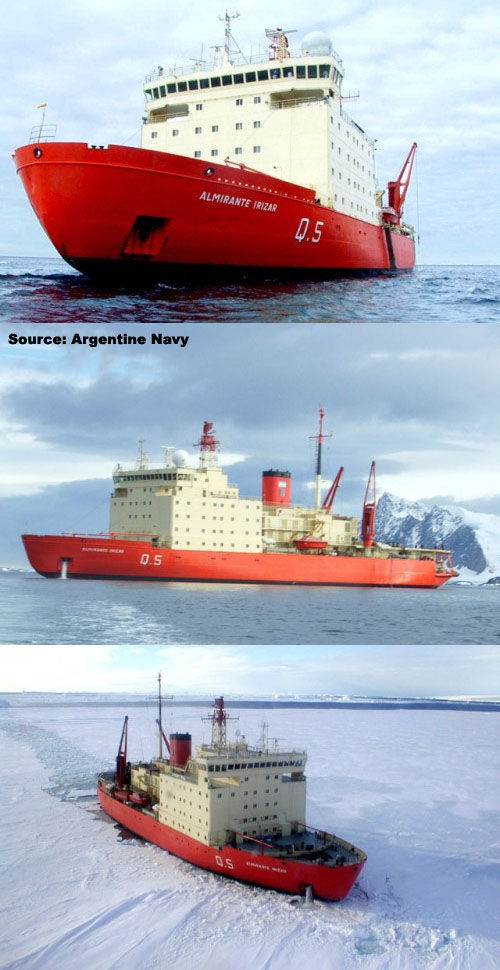 Overview — ALMIRANTE IRIZAR (Q-5) class — Auxiliary — Ships — Weapons ...