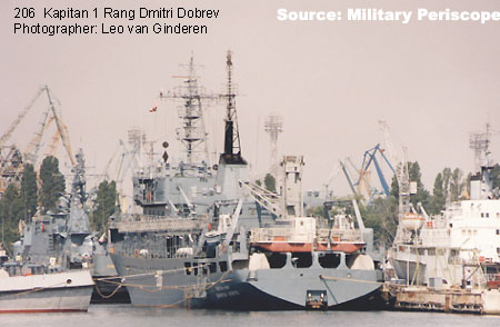 Overview — KAPITAN 1st RANK DIMITRI DOBREV (206) class — Auxiliary ...