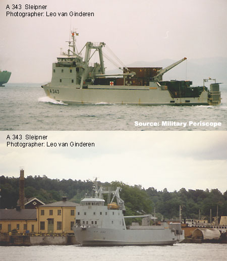 Overview — SLEIPNER (A-343) class — Auxiliary — Ships — Weapons ...
