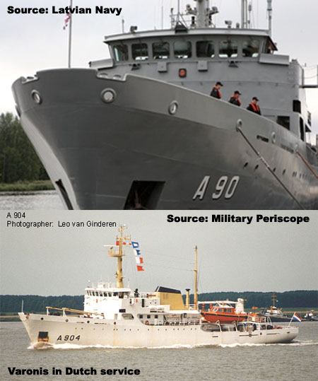 Overview — VARONIS (A-90) class — Auxiliary — Ships — Weapons ...
