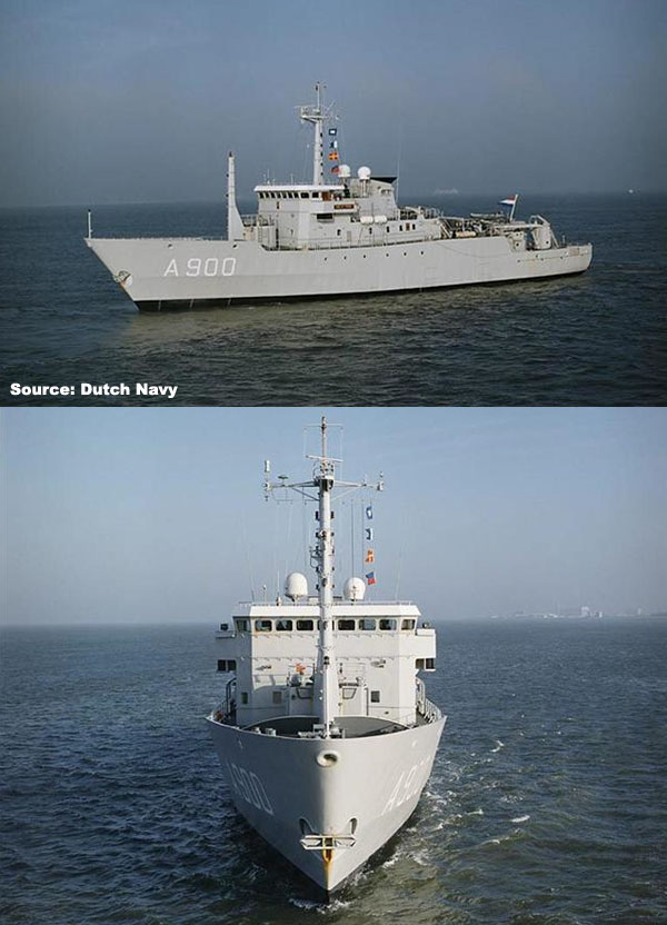 Overview — MERCUUR (A-900) class — Auxiliary — Ships — Weapons ...