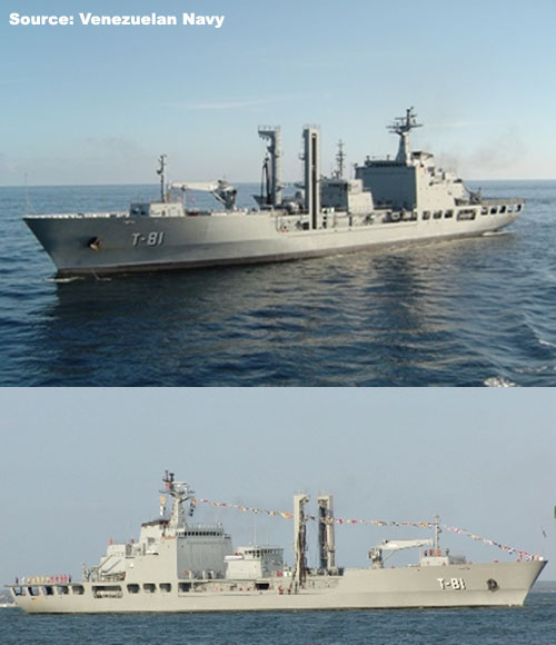 Overview — CIUDAD BOLIVAR (T-81) class — Auxiliary — Ships — Weapons ...