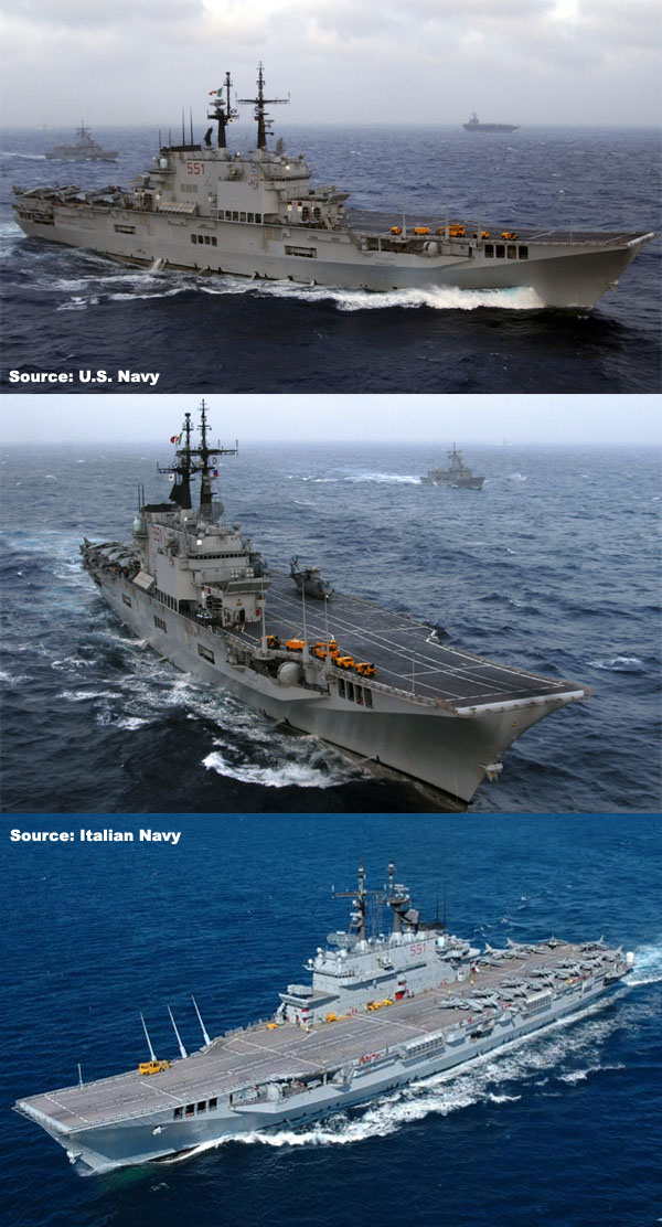 Overview — GIUSEPPE GARIBALDI (C-551) class — Aircraft Carriers — Ships ...