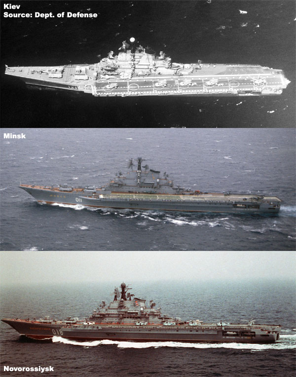 Overview — KIEV class — Aircraft Carriers — Ships — Weapons — Military ...