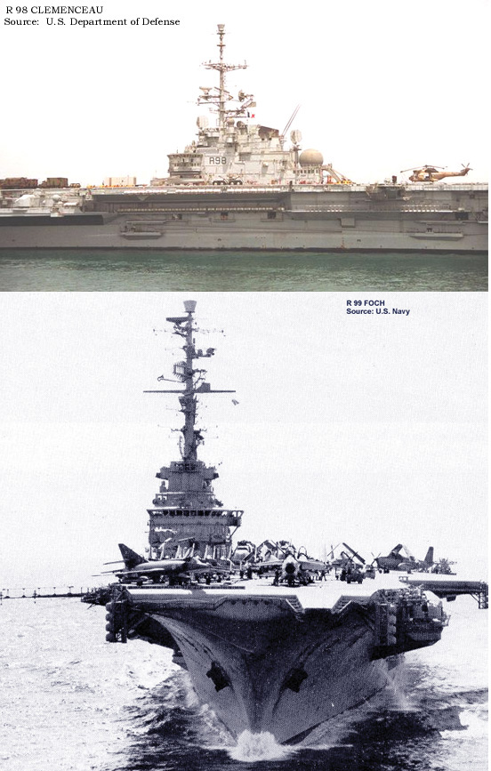 Overview — CLEMENCEAU (R-98) class — Aircraft Carriers — Ships ...