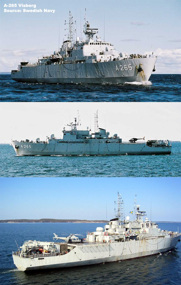 Overview — VISBORG (A-265) — Command — Ships — Weapons — Military Periscope