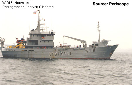 Overview — NORDSJOBAS (W-315) class — Coast Guard/Border Patrol — Ships ...