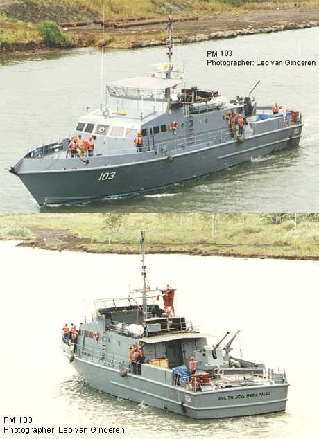 Overview — JOSE MARIA PALAS (PM-103) class — Coast Guard/Border Patrol ...