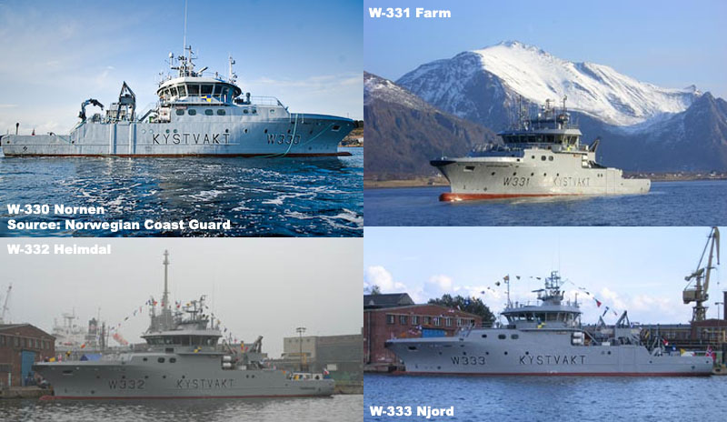 Overview — NORNEN (W-330) class — Coast Guard/Border Patrol — Ships ...