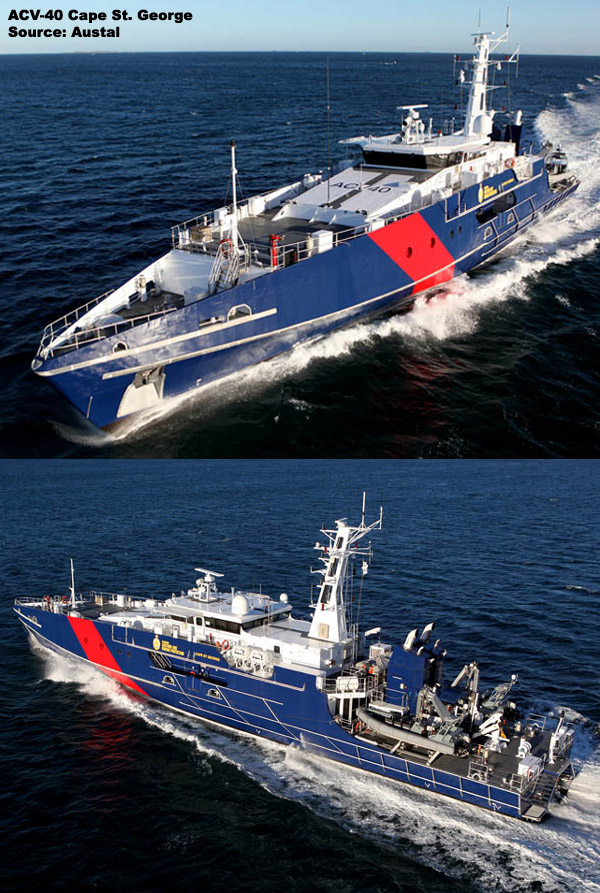 Overview — CAPE class — Coast Guard/Border Patrol — Ships — Weapons ...