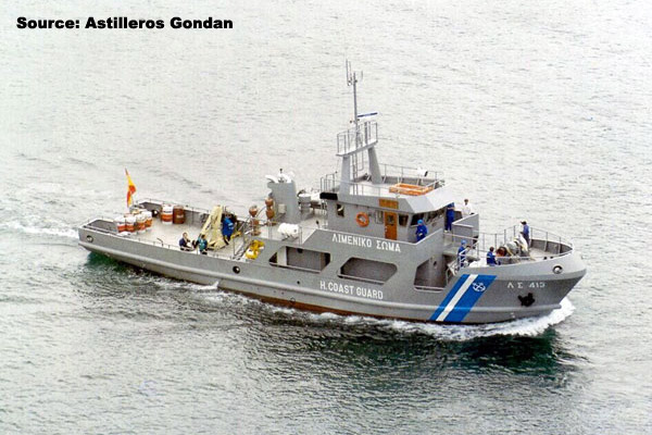 Overview — LS-413 (WYAG) class — Coast Guard/Border Patrol — Ships ...