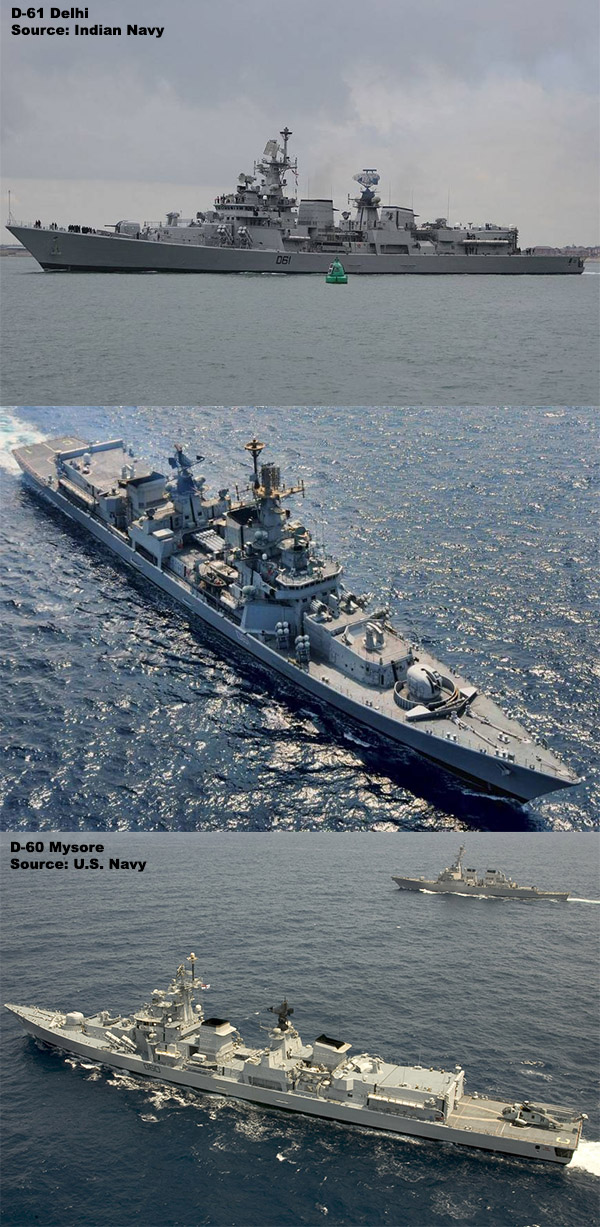 Overview — DELHI (D-61) class — Destroyers — Ships — Weapons — Military ...
