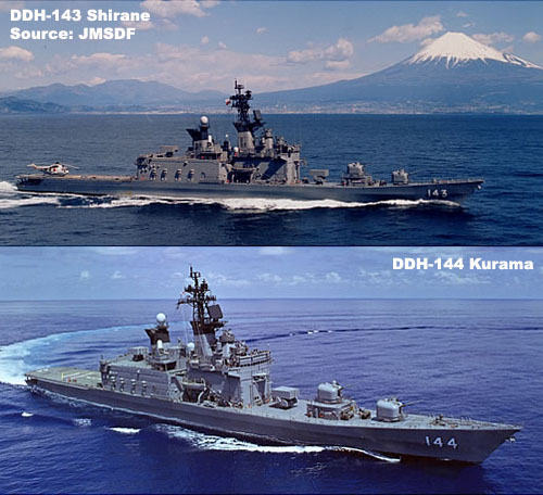 Overview — SHIRANE (DDH-143) class — Destroyers — Ships — Weapons ...