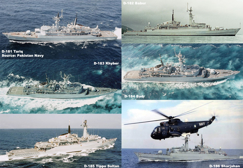 Overview — TARIQ (D-181) class — Destroyers — Ships — Weapons ...