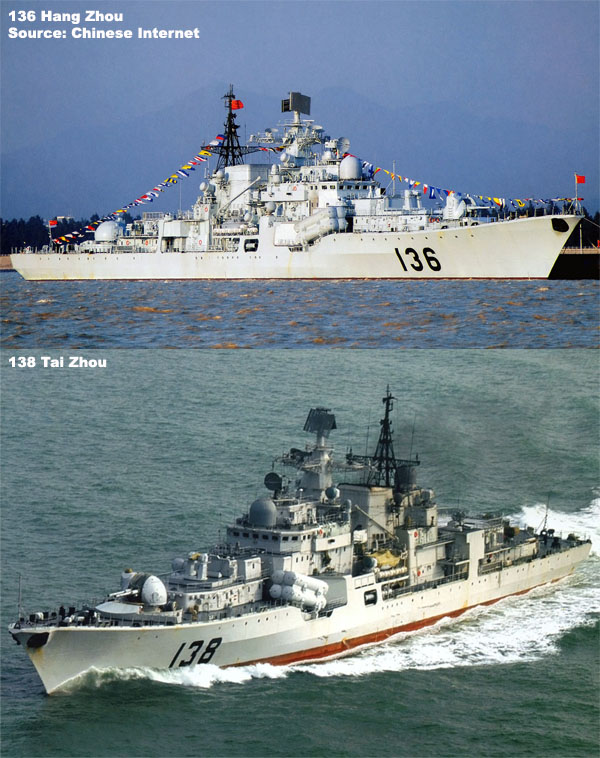 Overview — HANG ZHOU (136) class — Destroyers — Ships — Weapons ...