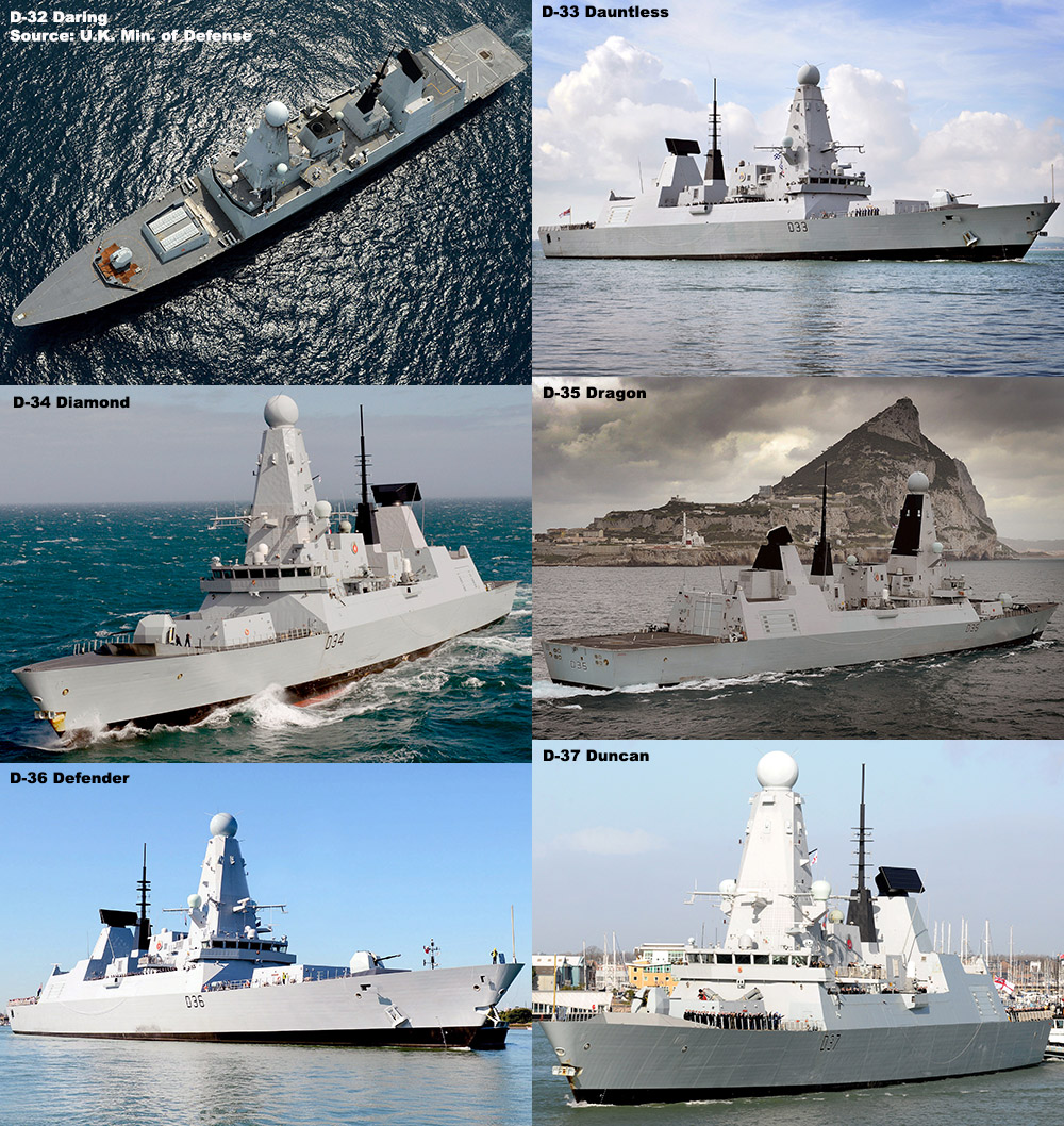Overview — DARING (D-32) class — Destroyers — Ships — Weapons ...