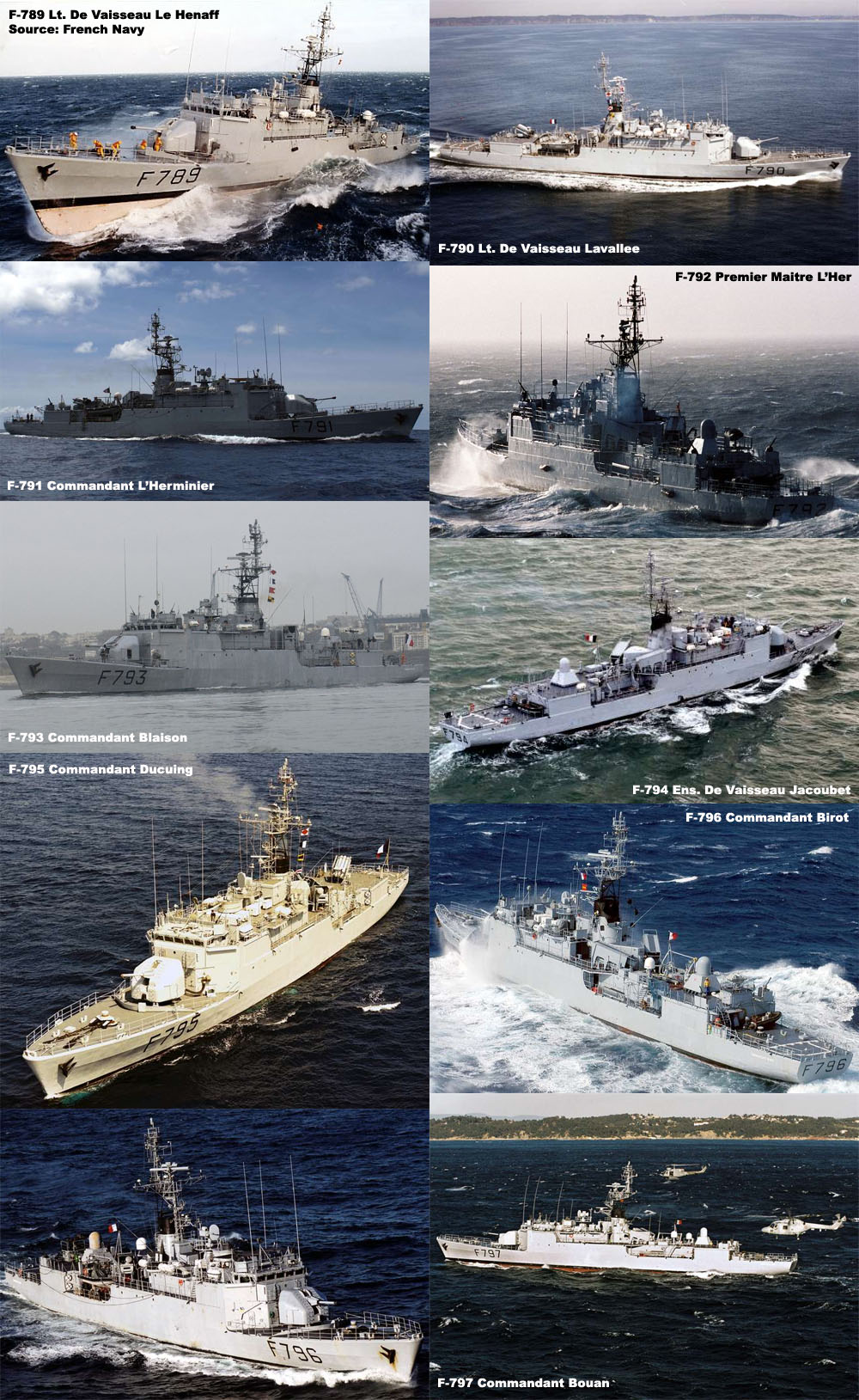 Overview — D'ESTIENNE D'ORVES (F-781) class FFL — Frigates/Corvettes ...