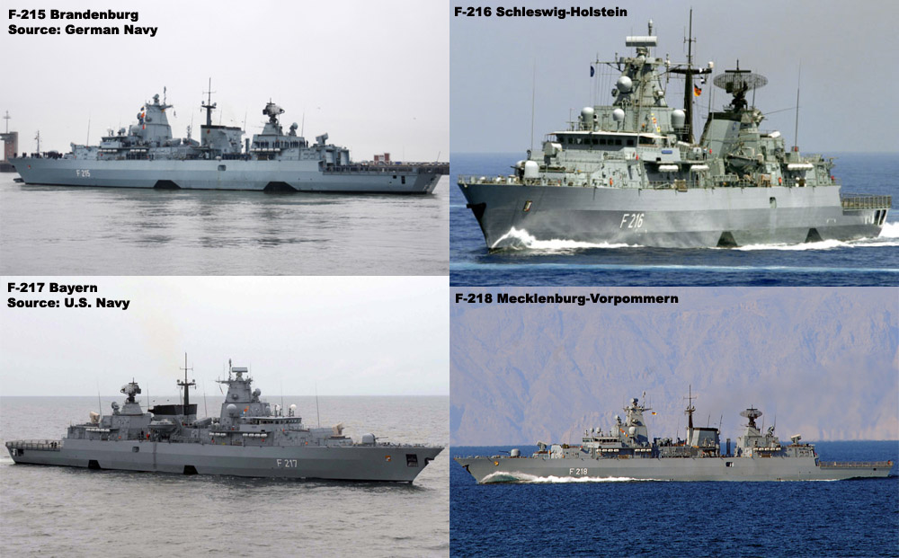 Overview — BRANDENBURG (F-215) class FF — Frigates/Corvettes — Ships ...
