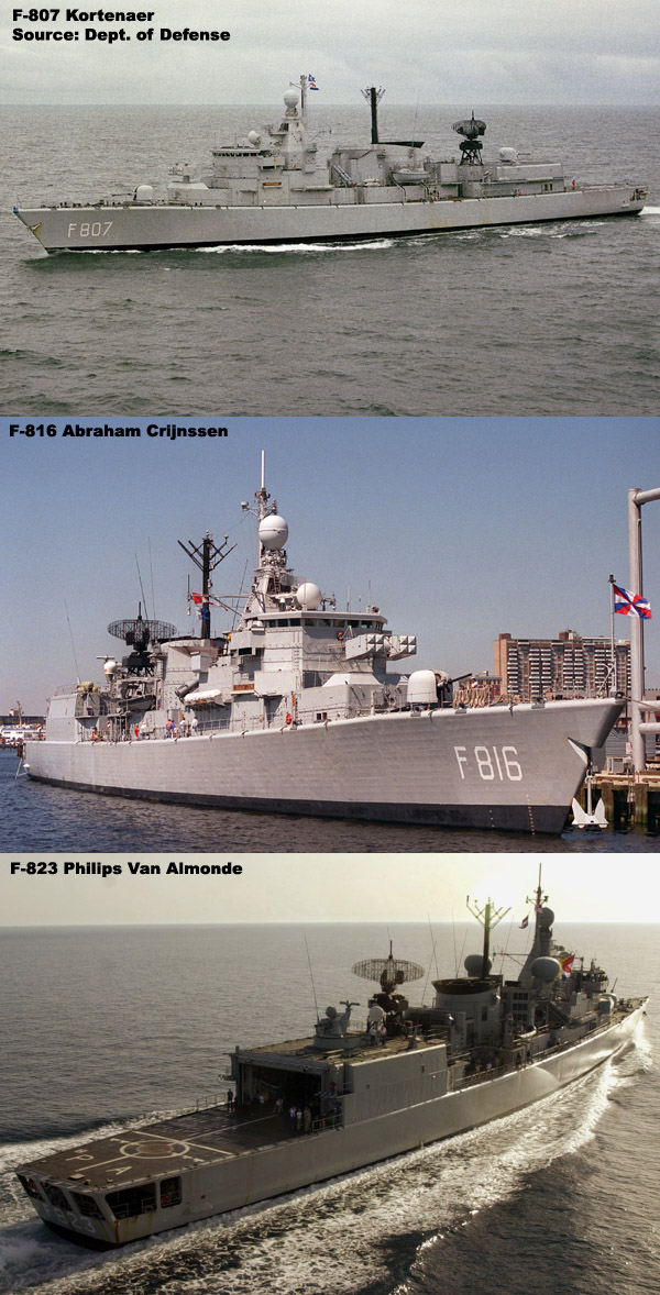 Overview — KORTENAER (F 807) class FFG — Frigates/Corvettes — Ships ...