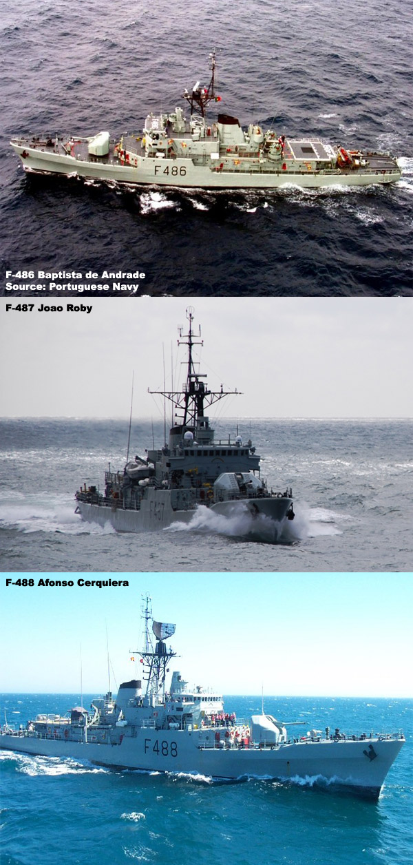 Overview — BAPTISTA DE ANDRADE (F-486) class — Frigates/Corvettes ...