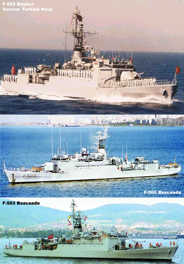 Overview — BOZCAADA (F-500) class FFL — Frigates/Corvettes — Ships ...