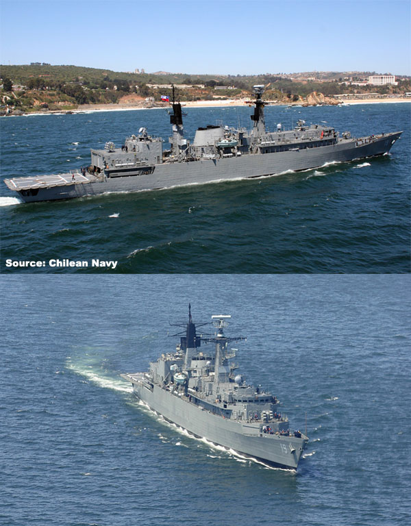 Overview — ALMIRANTE WILLIAMS (19) class — Frigates/Corvettes — Ships ...