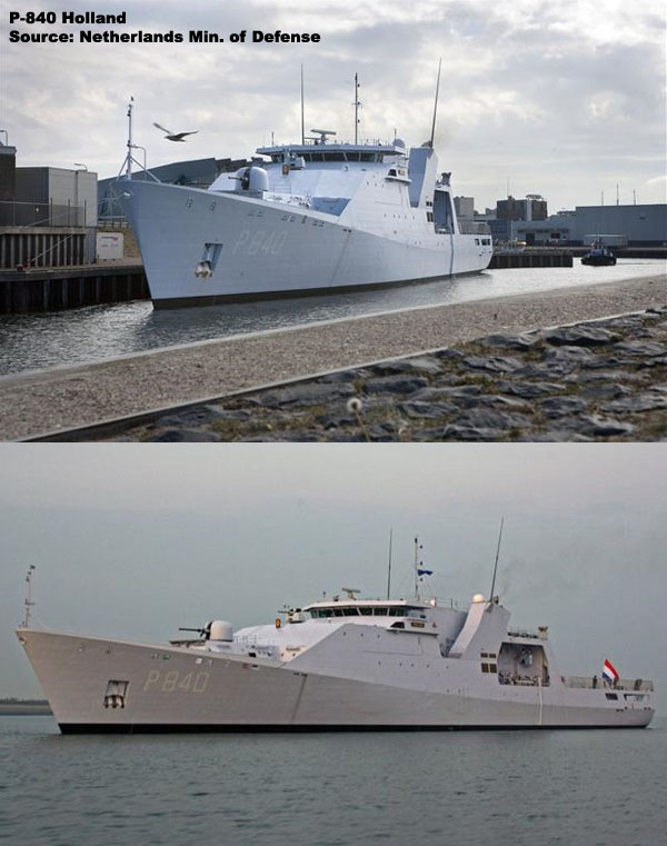 Overview — HOLLAND-class patrol ship — Frigates/Corvettes — Ships ...