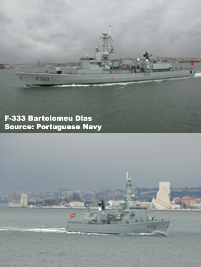 Overview — BARTOLOMEU DIAS (F-333) class — Frigates/Corvettes — Ships ...