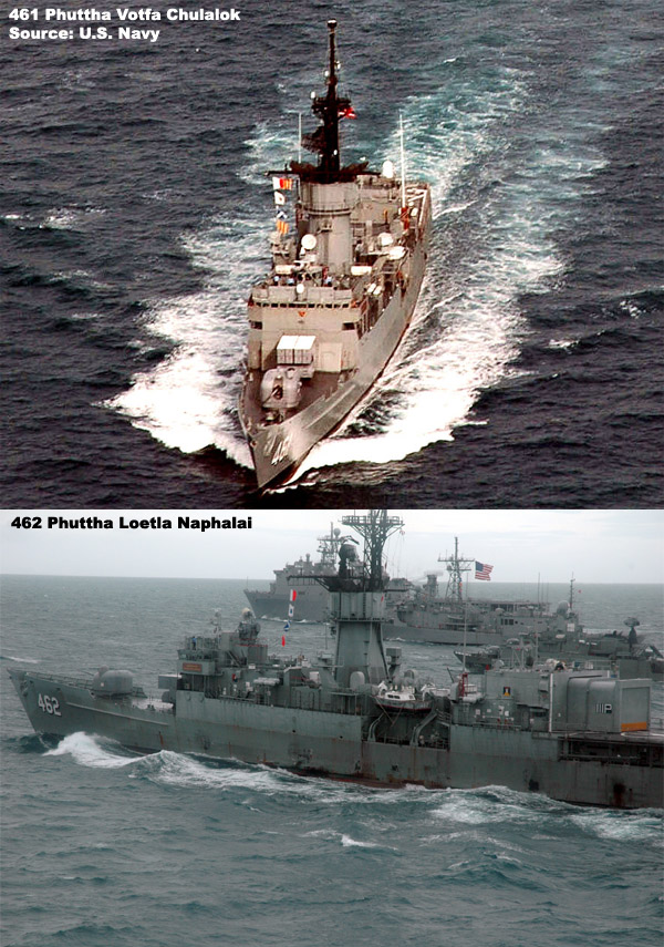Overview — PHUTTHA VOTFA CHULALOK (461) class — Frigates/Corvettes ...