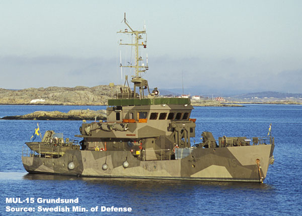 Overview — KALVSAND-class minelayers — Mine Warfare — Ships — Weapons ...