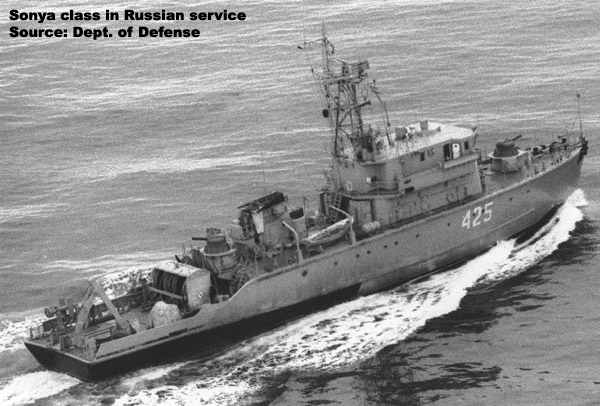 Overview — Sonya** (HQ-861) class (Vietnam) — Mine Warfare — Ships ...