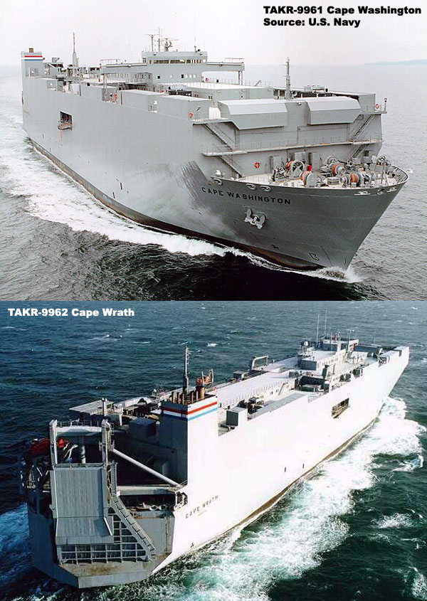 Overview — CAPE WASHINGTON (TAKR-9961) class — Sealift/Maritime ...