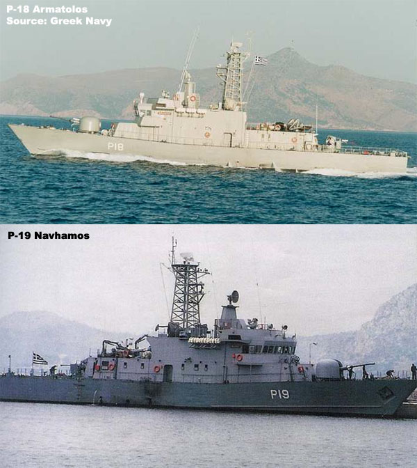 Overview — ARMATOLOS (P-18) class — Small Combatants — Ships — Weapons ...