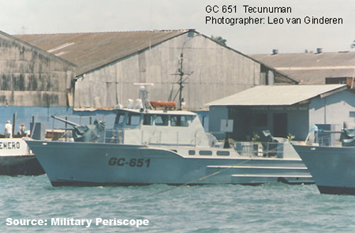 Overview — TECUNUMAN (P-651) class — Small Combatants — Ships — Weapons ...