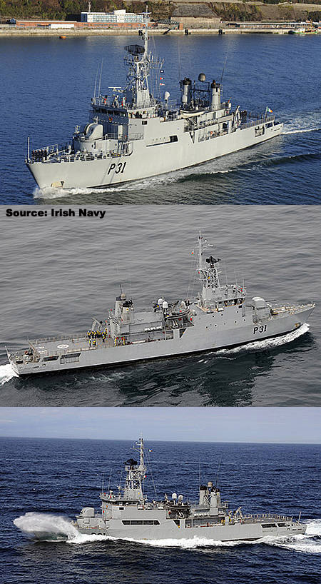 Overview — EITHNE (P-31) class — Small Combatants — Ships — Weapons ...